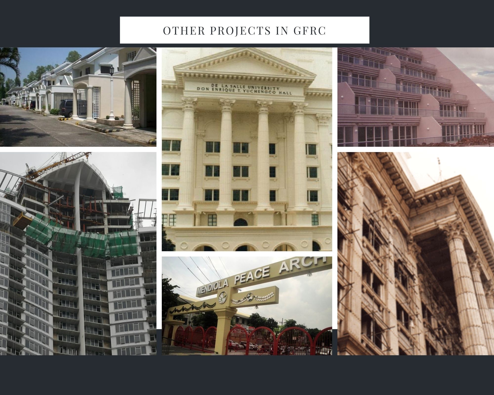 GFRC – Glass Fiber Reinforced Concrete – Landmark Builders